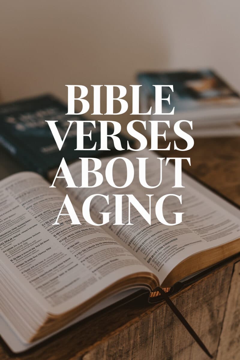 20 Uplifting Bible Verses Embracing Growing Old with Grace