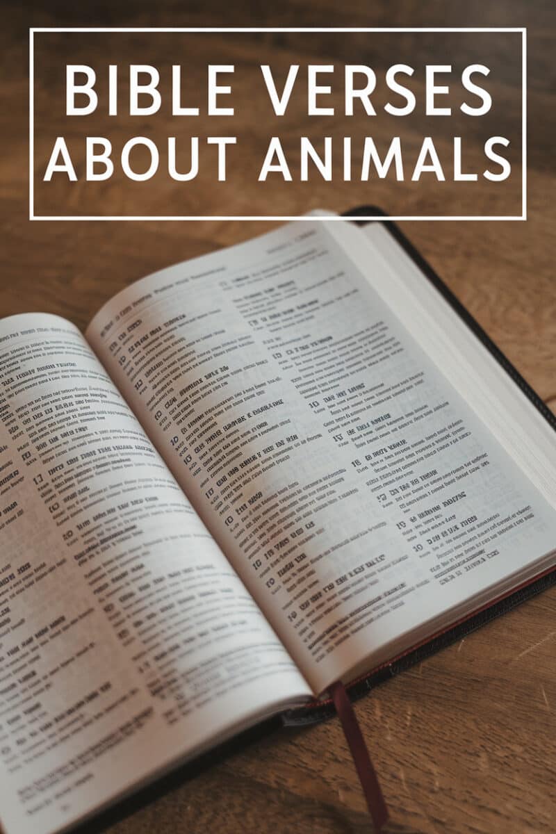 20 Bible Verses Animal Lovers Should Embrace