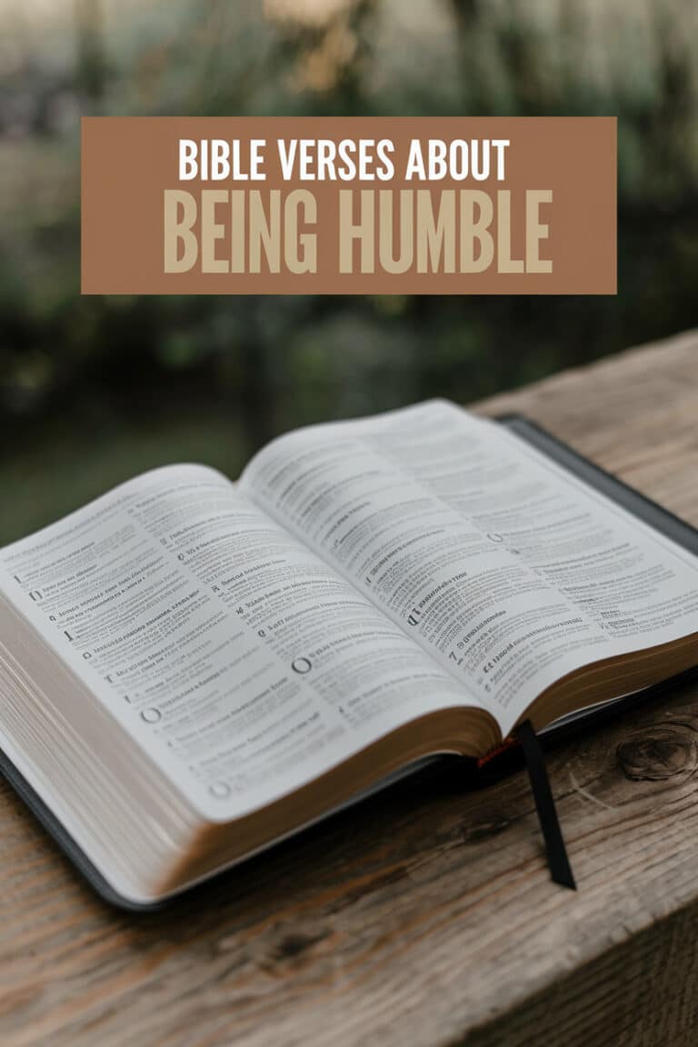 God's Call to Humility: 20 Inspiring Bible Verses