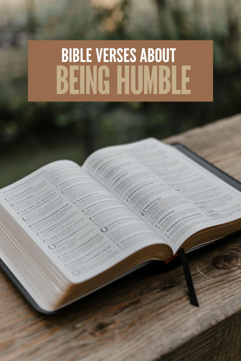 God's Call to Humility: 20 Inspiring Bible Verses