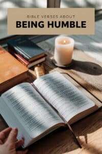 God's Call to Humility: 20 Inspiring Bible Verses