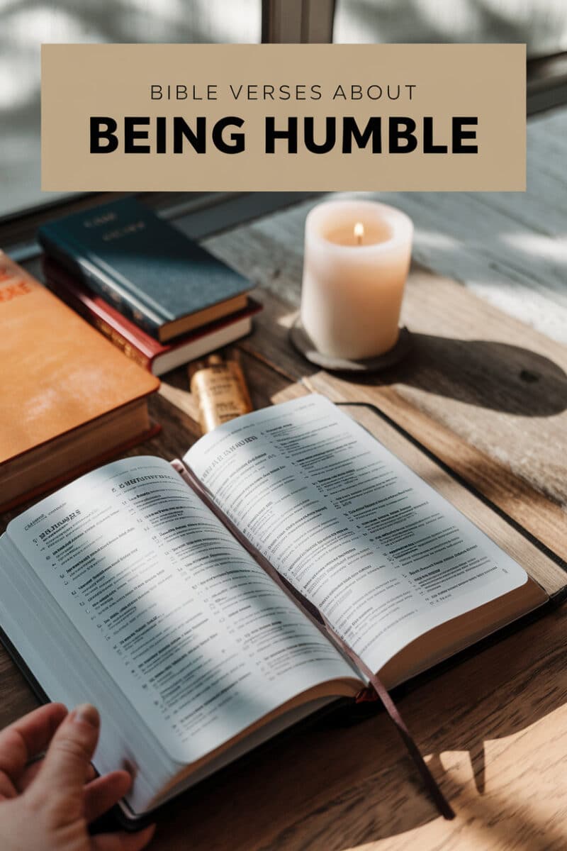 God's Call to Humility: 20 Inspiring Bible Verses