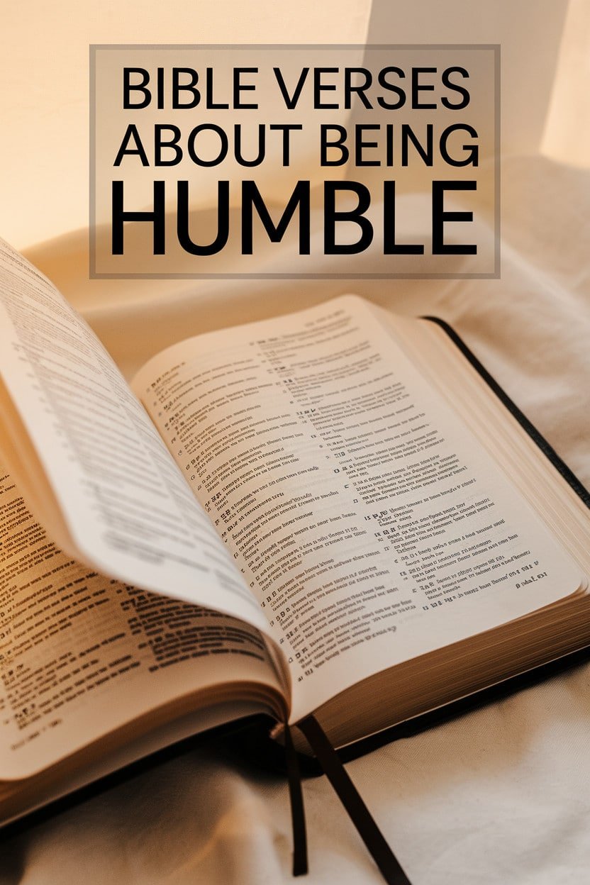 God's Call to Humility: 20 Inspiring Bible Verses