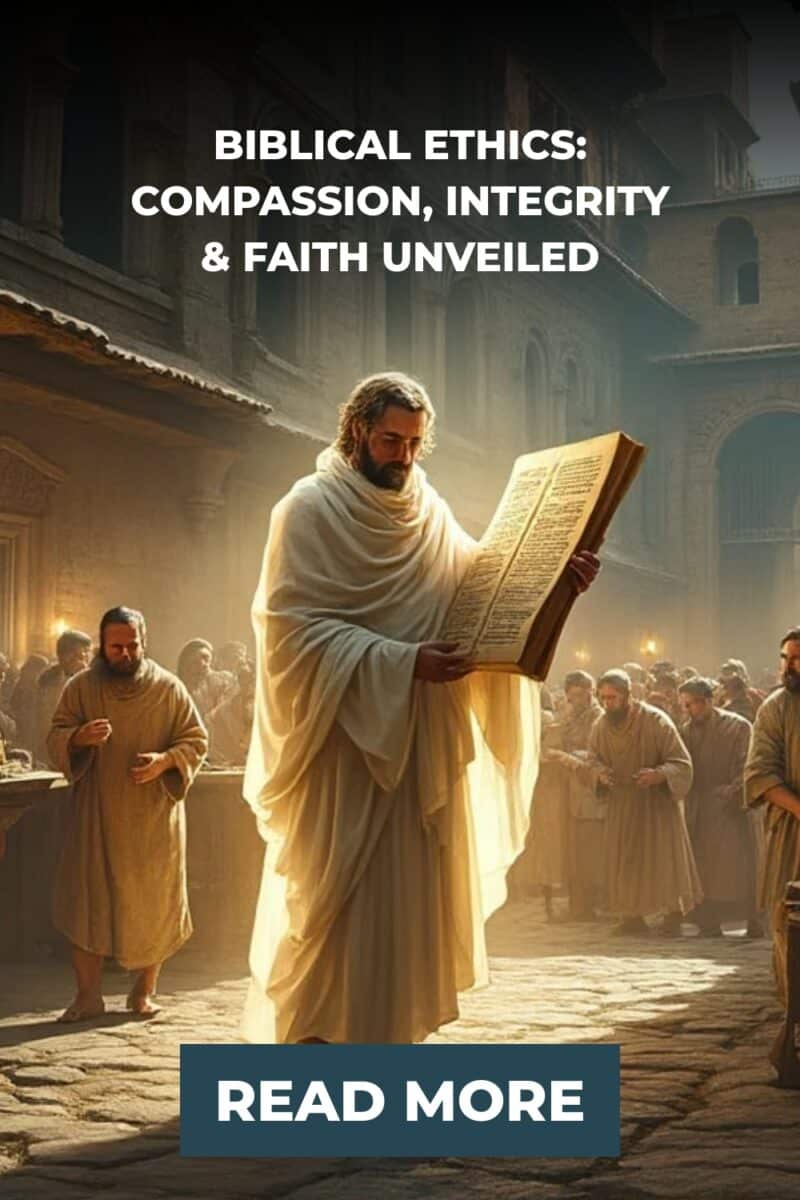 Biblical Ethics: Compassion, Integrity & Faith Unveiled