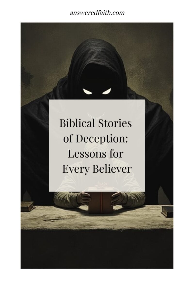 Biblical Stories of Deception: Lessons for Every Believer