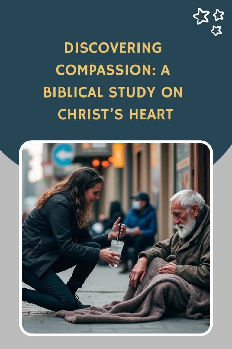 Discovering Compassion: A Biblical Study on Christ's Heart