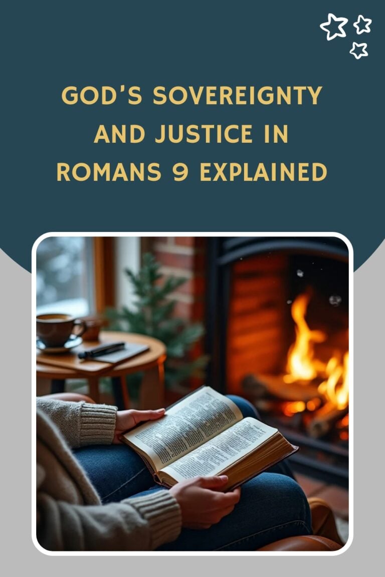 God's Sovereignty and Justice in Romans 9 Explained