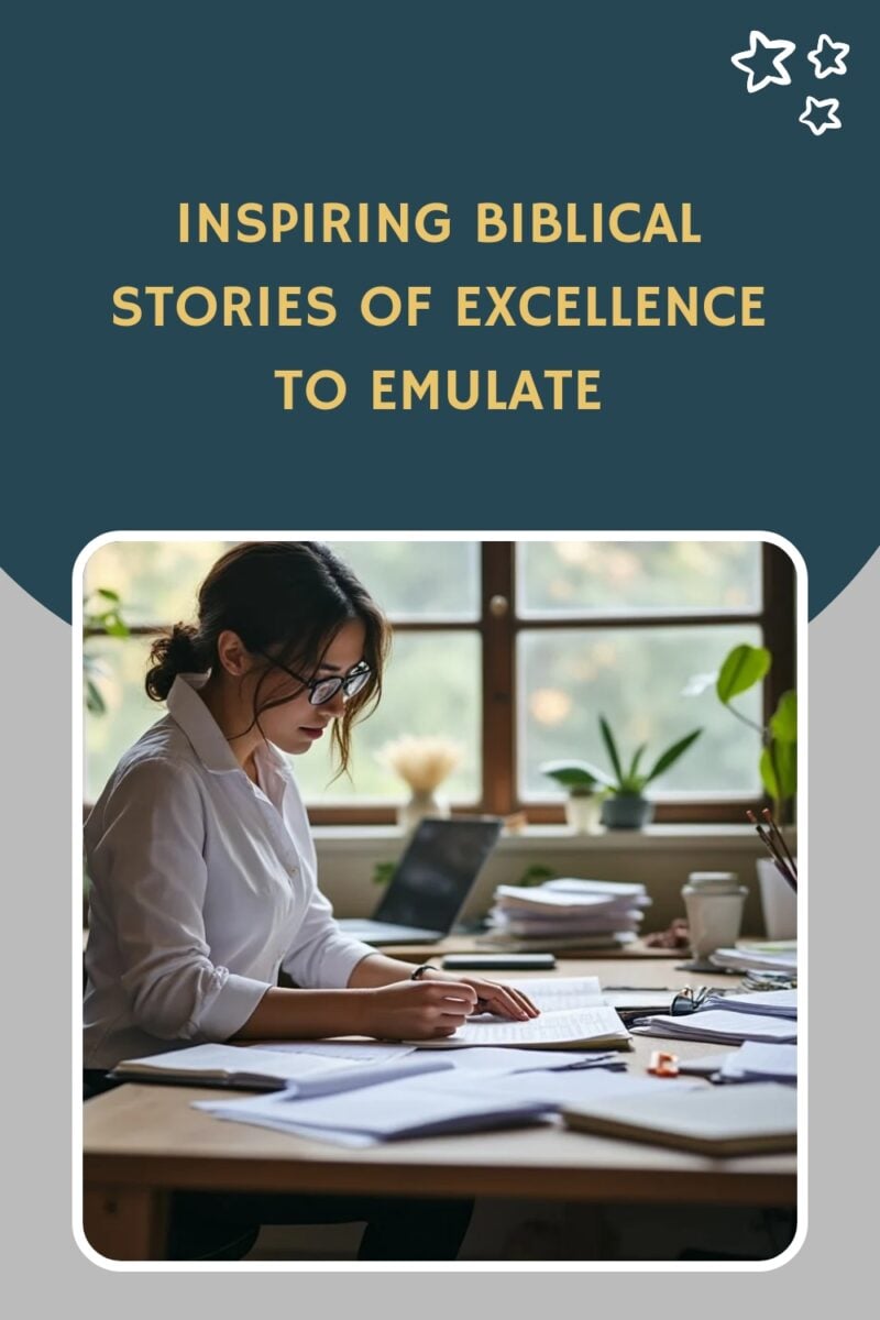 Inspiring Biblical Stories of Excellence to Emulate