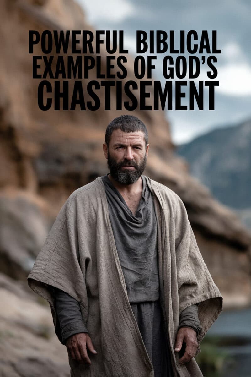 Powerful Biblical Examples of God's Chastisement