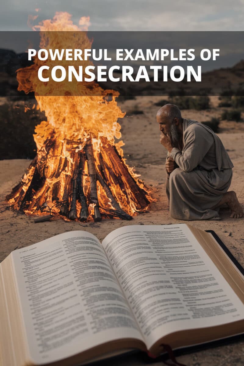 Powerful Biblical Examples of Consecration to God