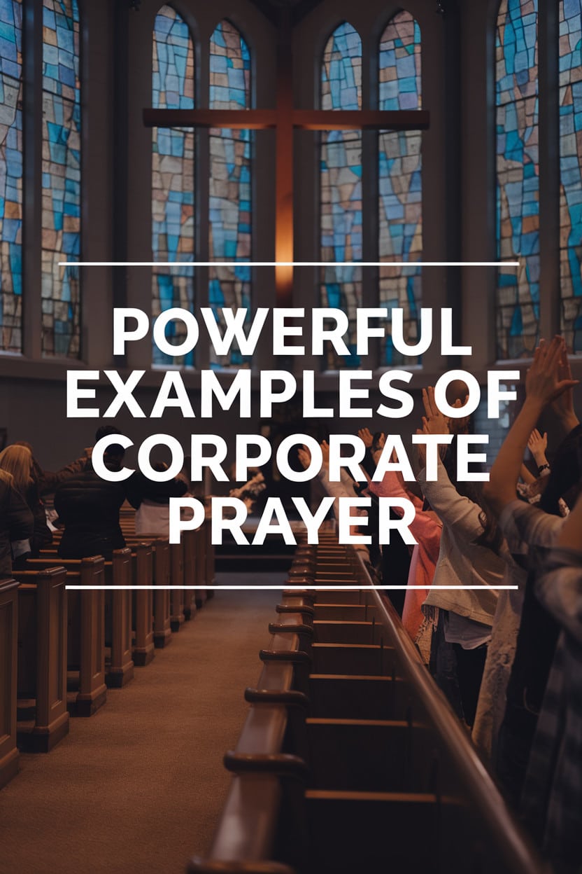 Inspiring Biblical Examples of Corporate Prayer