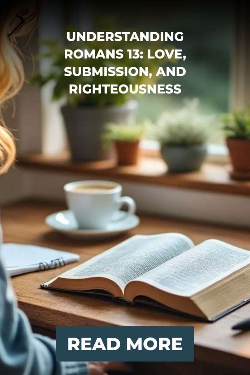 Understanding Romans 13: Love, Submission, and Righteousness