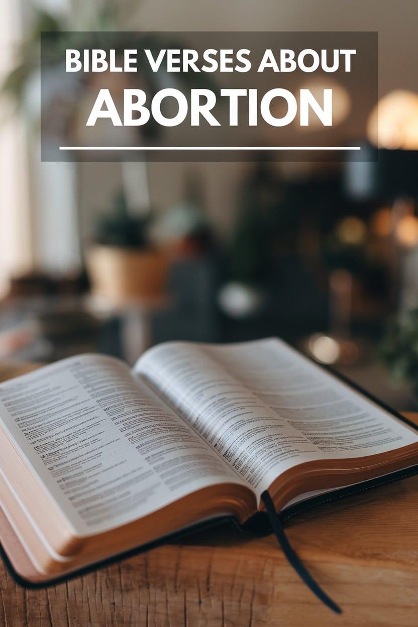 20 Key Bible Verses on Abortion Every Christian Should Know