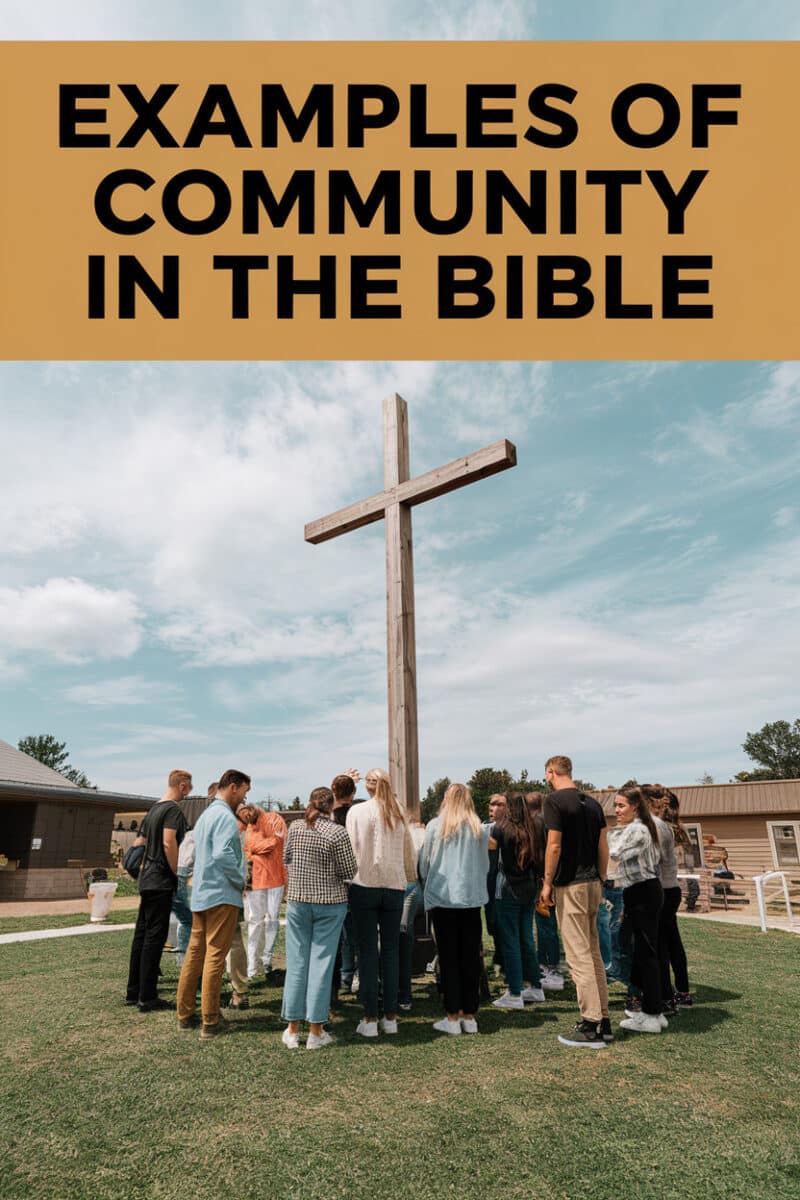 4 Inspiring Examples of Community in the Bible