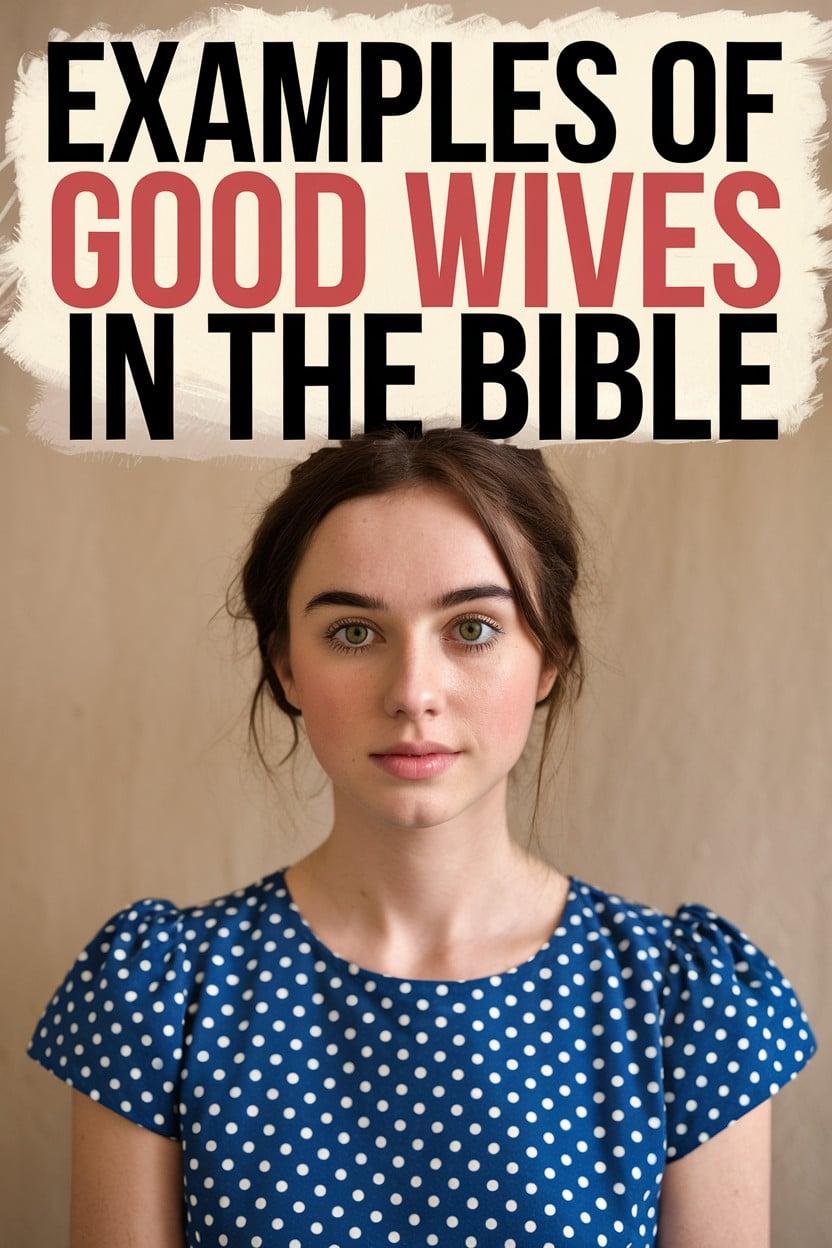 7 Inspiring Biblical Wives for Today's Christian Women