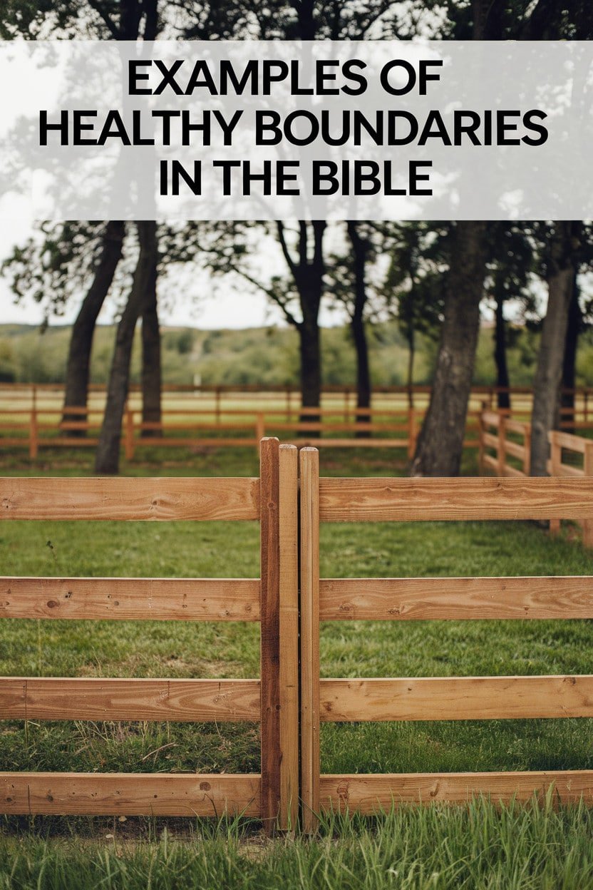 Biblical Boundaries: Timeless Lessons for Healthy Living
