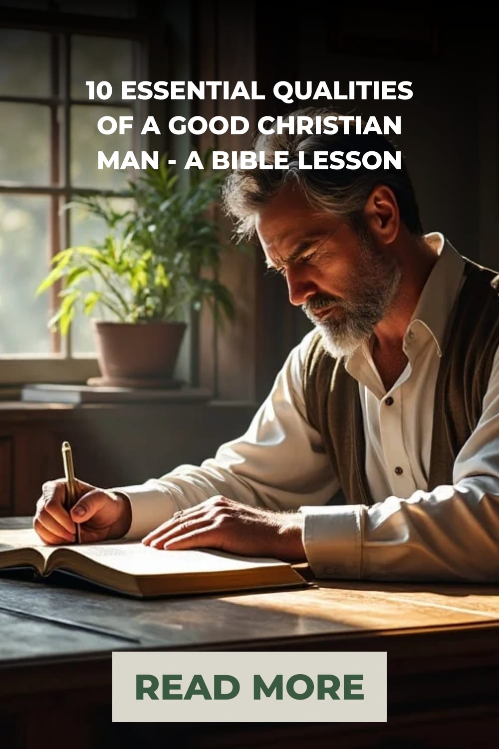 10 Essential Qualities of a Good Christian Man - A Bible Lesson