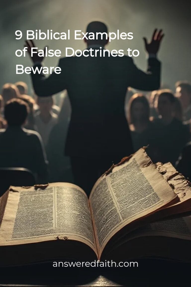 9 Biblical Examples of False Doctrines to Beware