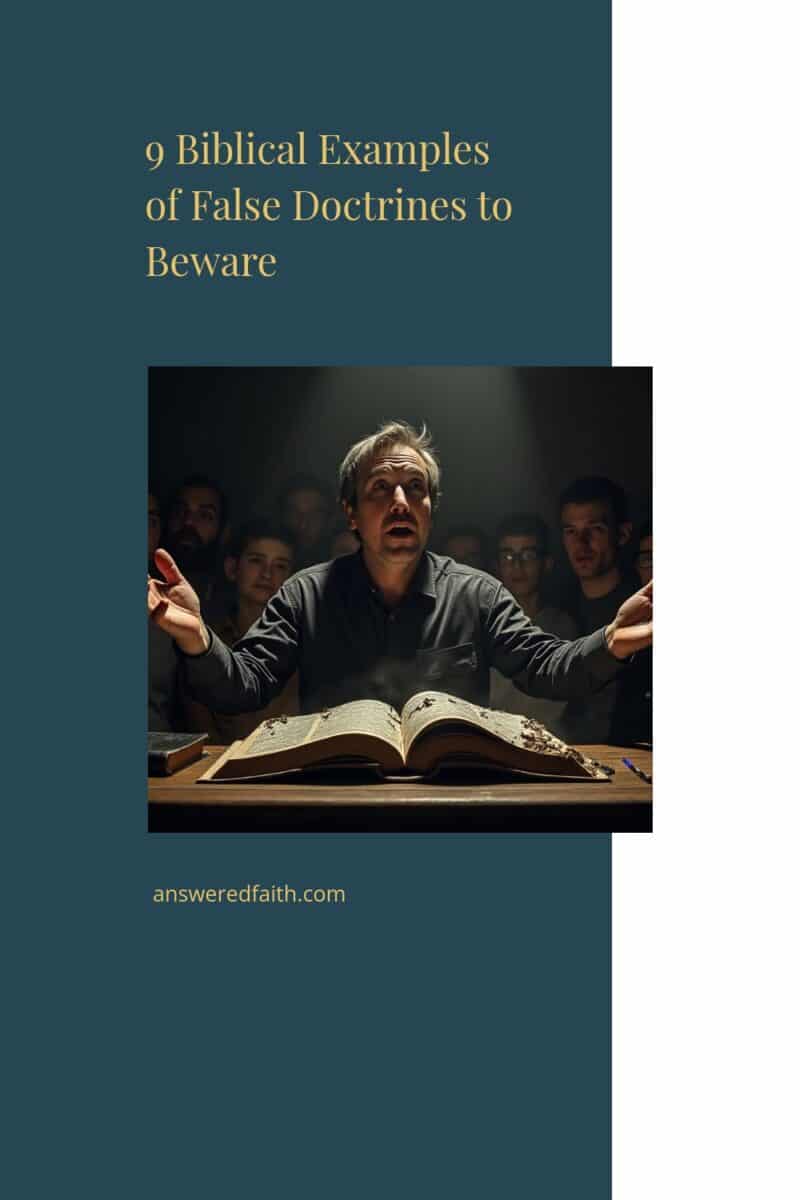 9 Biblical Examples of False Doctrines to Beware