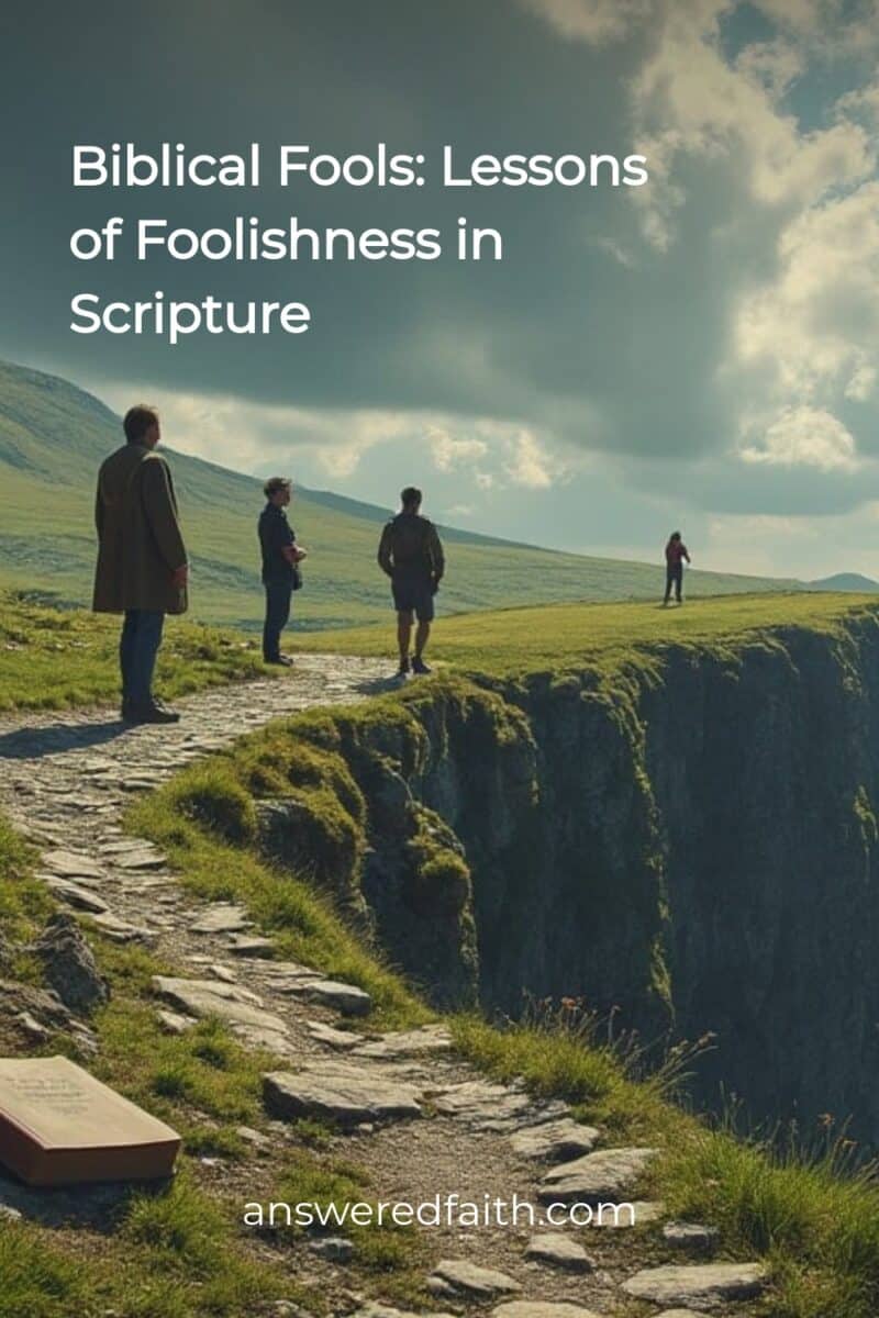 Biblical Fools: Lessons of Foolishness in Scripture