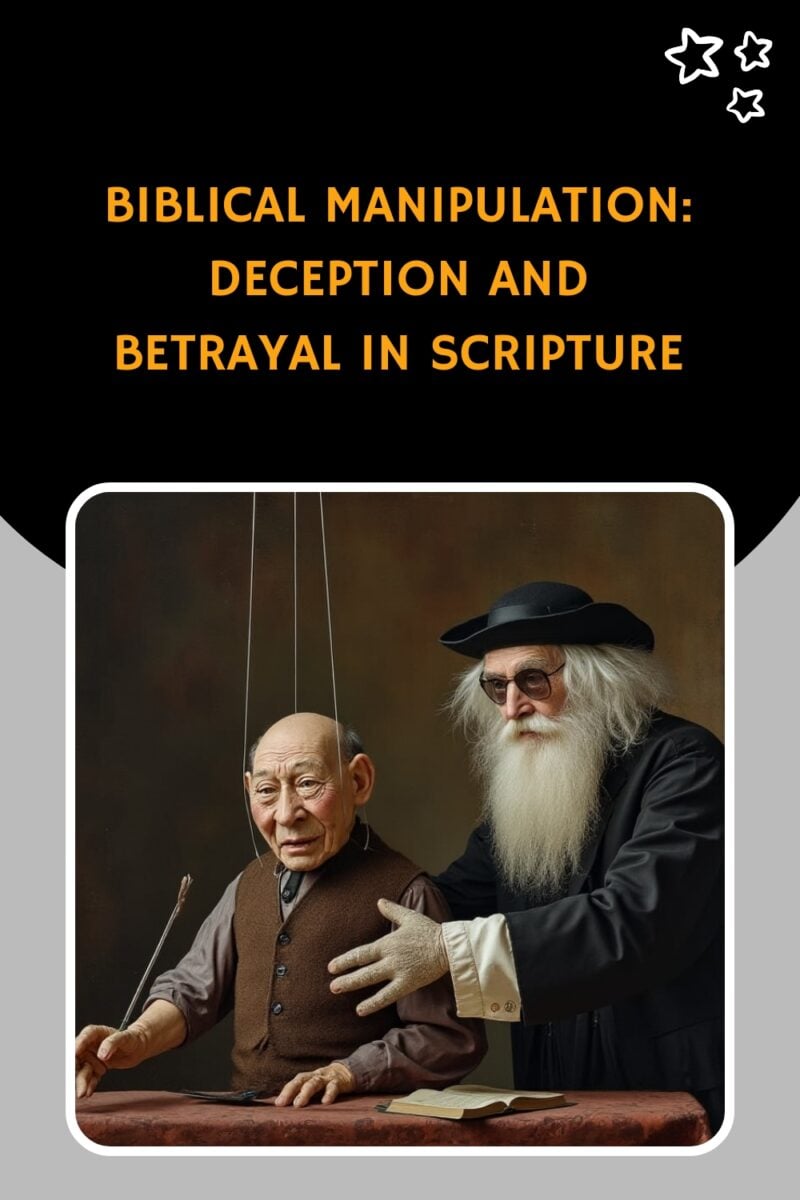 Biblical Manipulation: Deception and Betrayal in Scripture