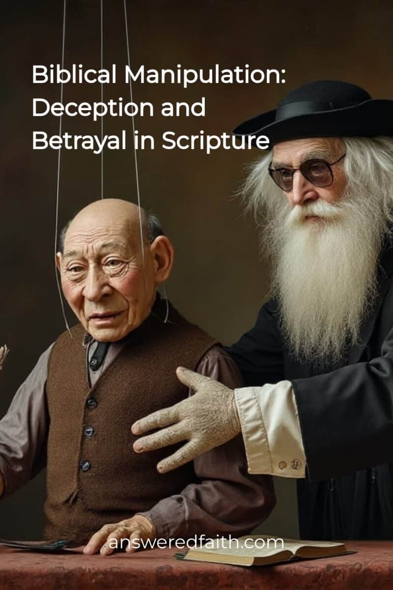 Biblical Manipulation: Deception and Betrayal in Scripture