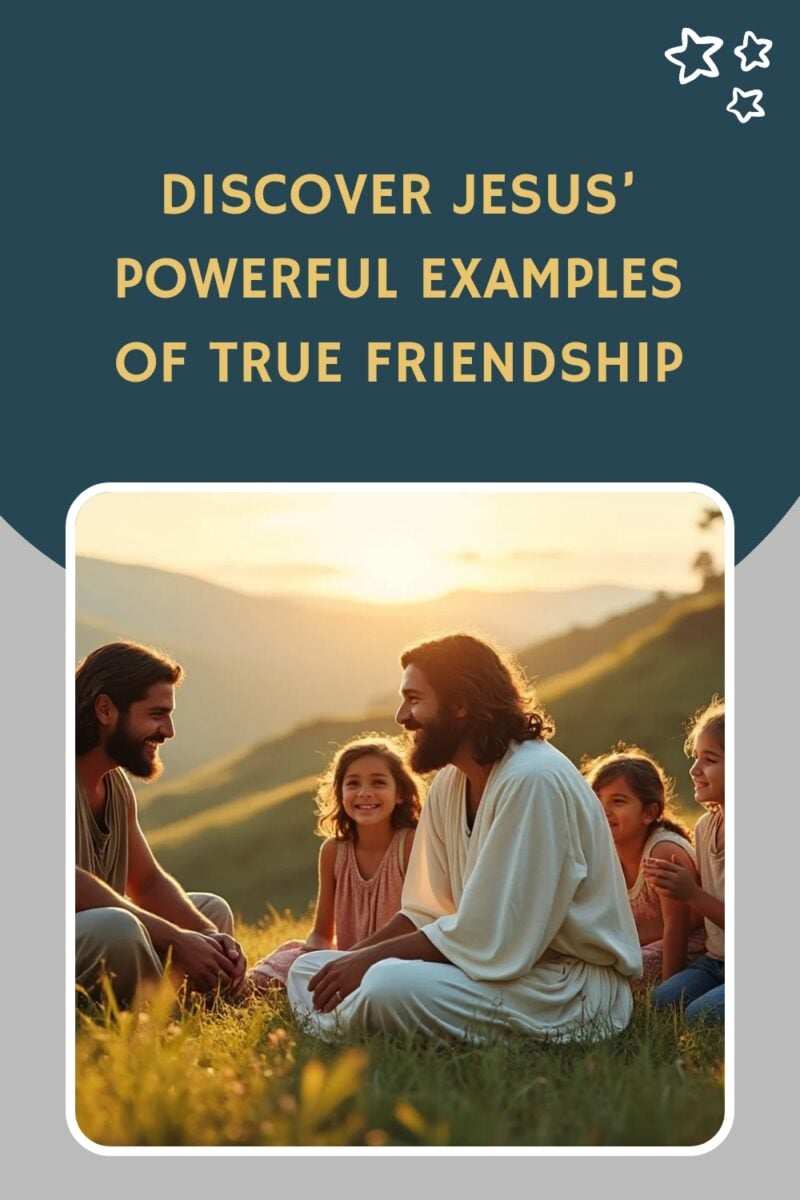 Discover Jesus' Powerful Examples of True Friendship