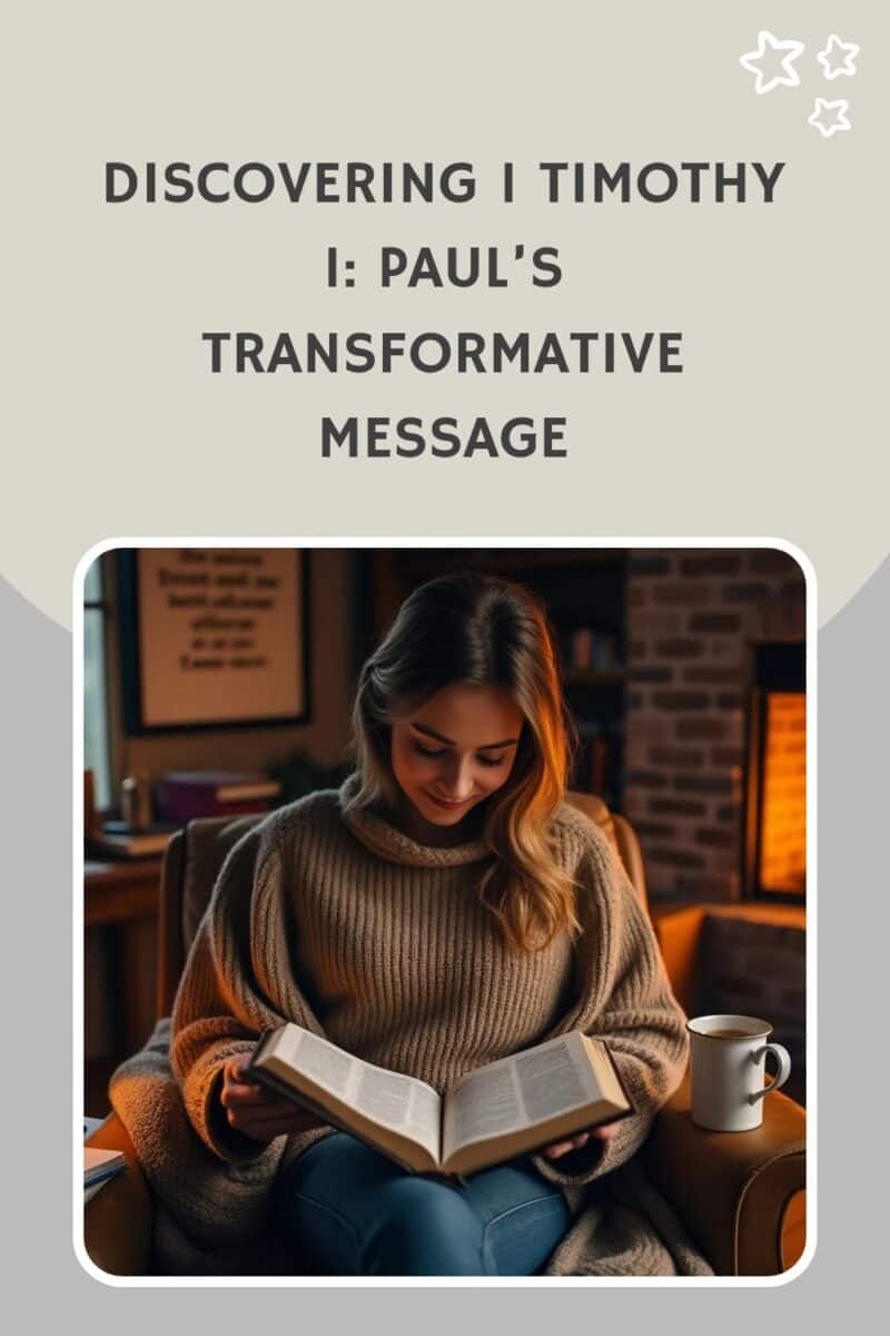 Discovering 1 Timothy 1: Paul's Transformative Message