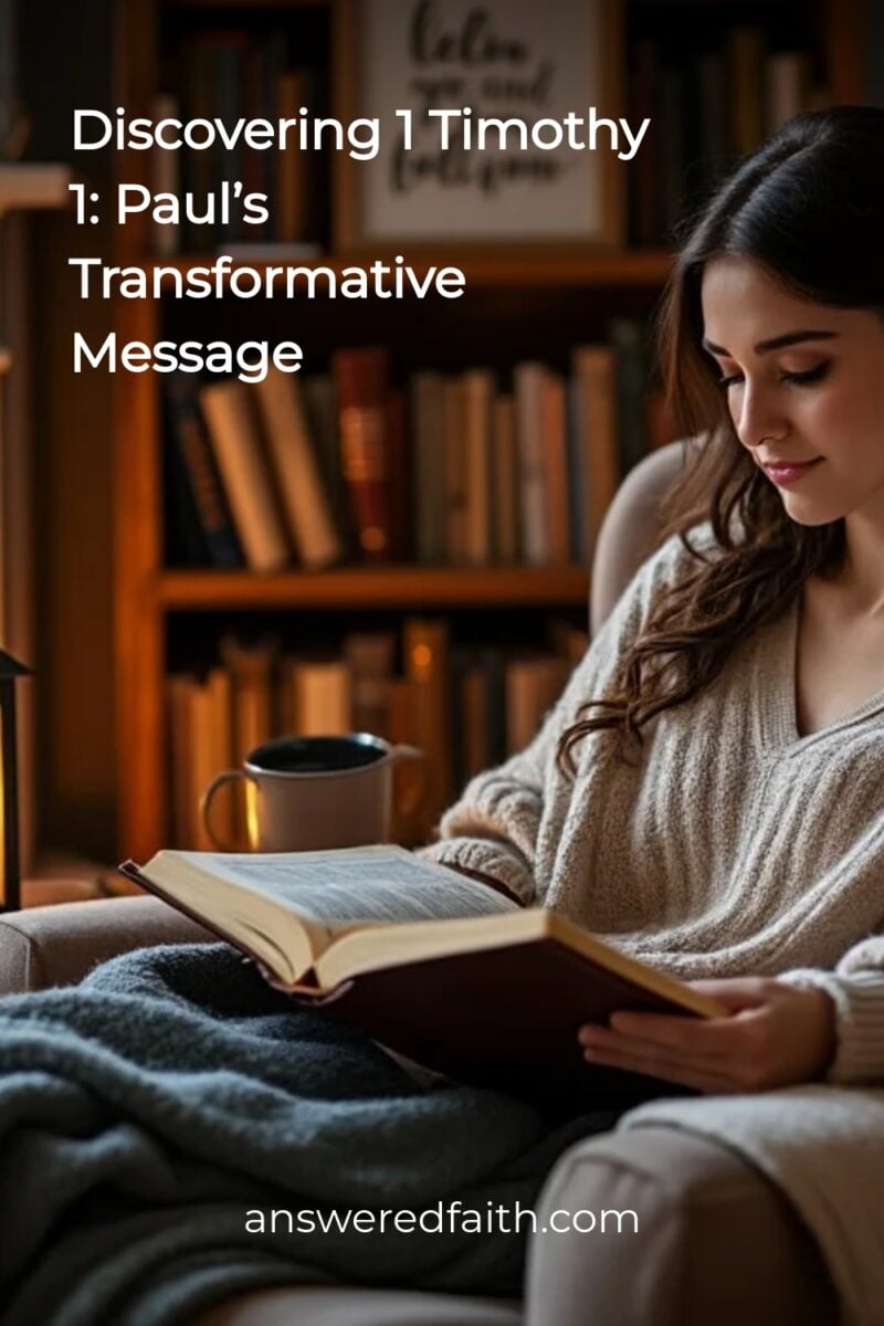 Discovering 1 Timothy 1: Paul's Transformative Message