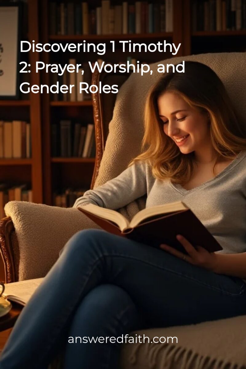 Discovering 1 Timothy 2: Prayer, Worship, and Gender Roles
