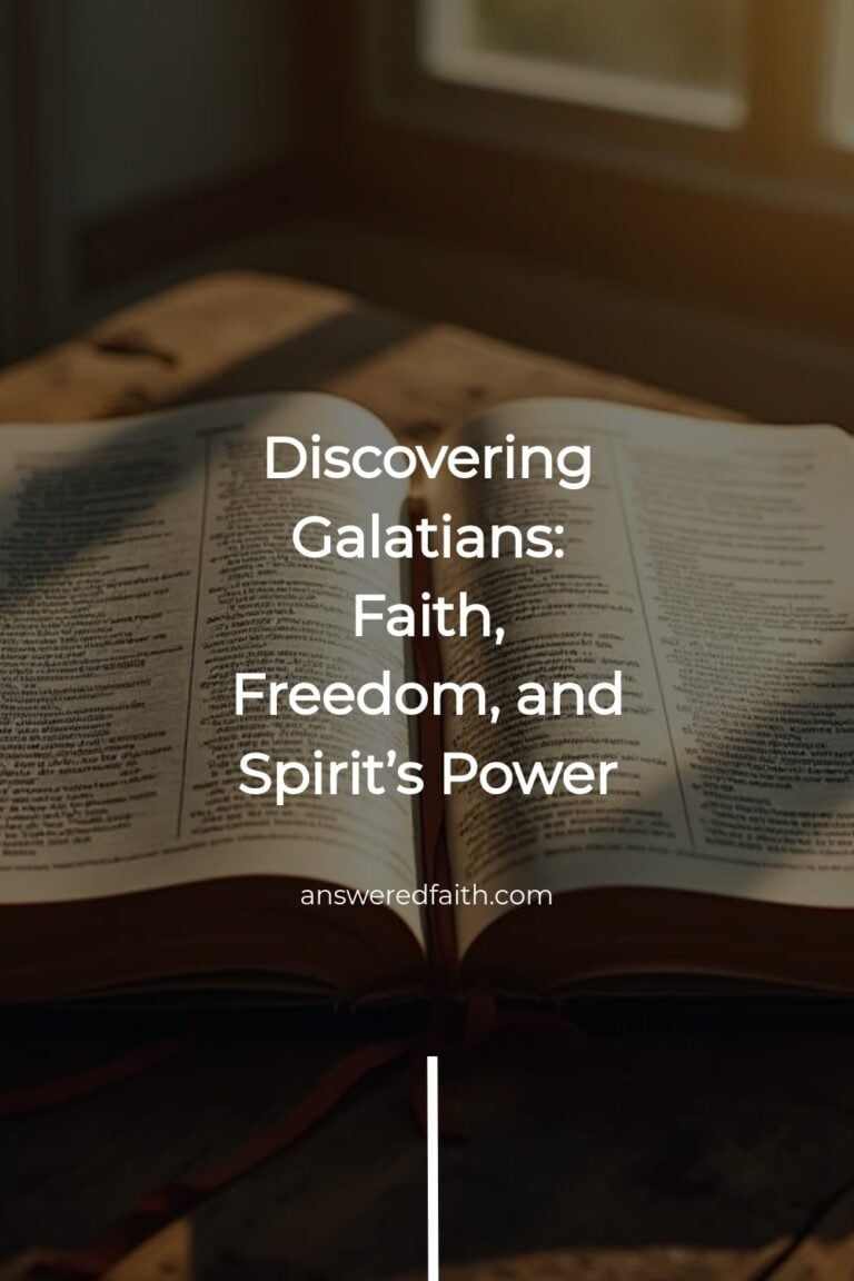 Discovering Galatians: Faith, Freedom, and Spirit's Power