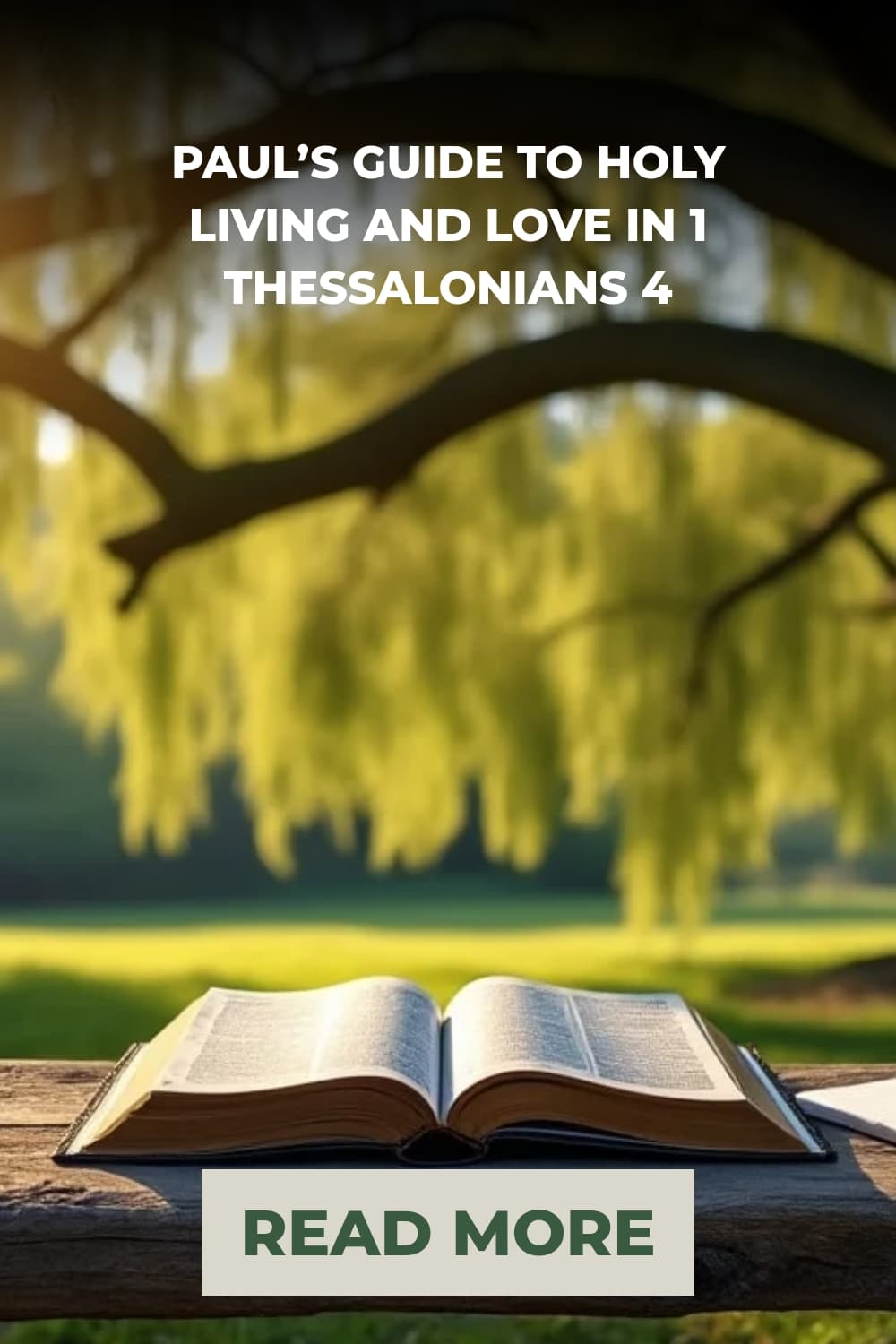 Paul's Guide to Holy Living and Love in 1 Thessalonians 4