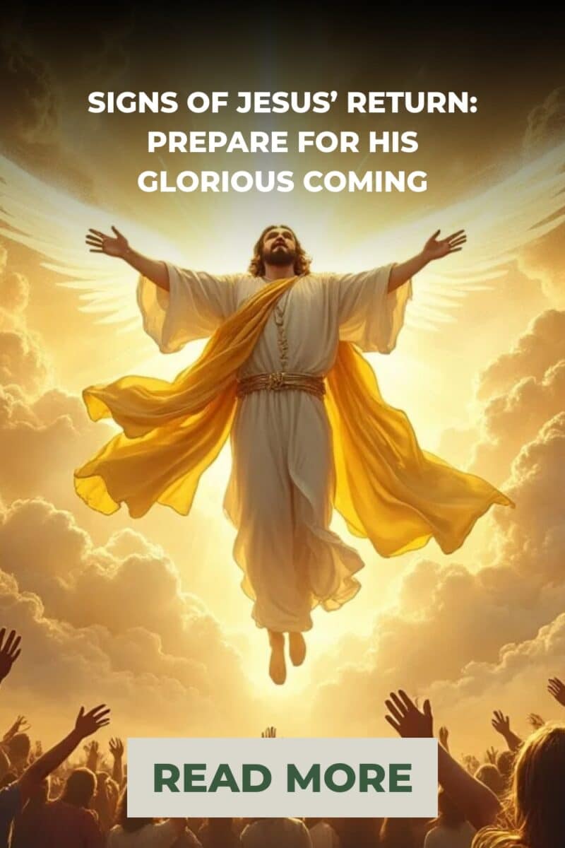 Signs of Jesus' Return: Prepare for His Glorious Coming