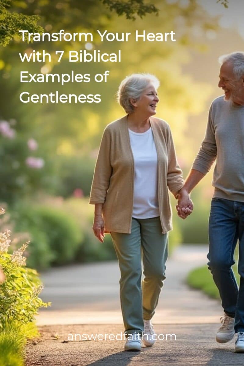 Transform Your Heart with 7 Biblical Examples of Gentleness