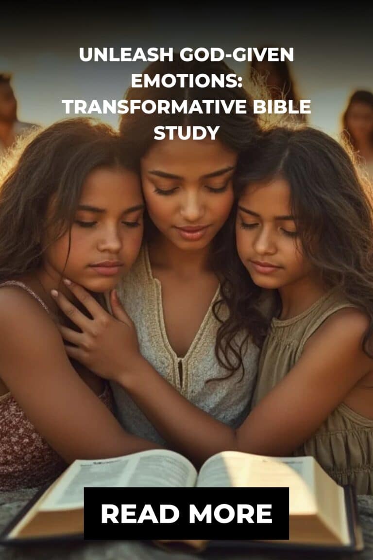 Unleash God-Given Emotions: Transformative Bible Study