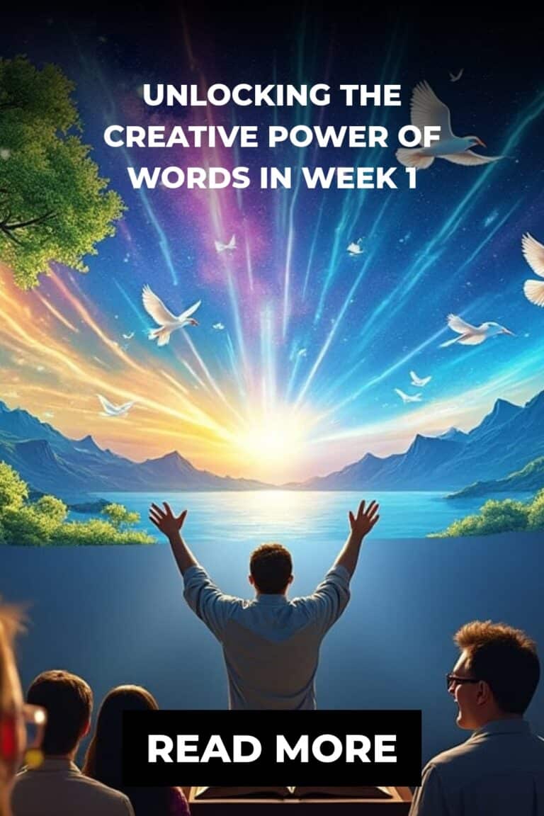 Unlocking the Creative Power of Words in Week 1