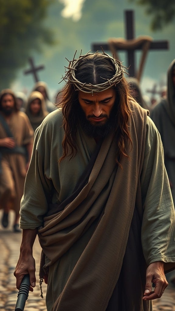17+ Powerful Images of Jesus Wearing the Crown of Thorns
