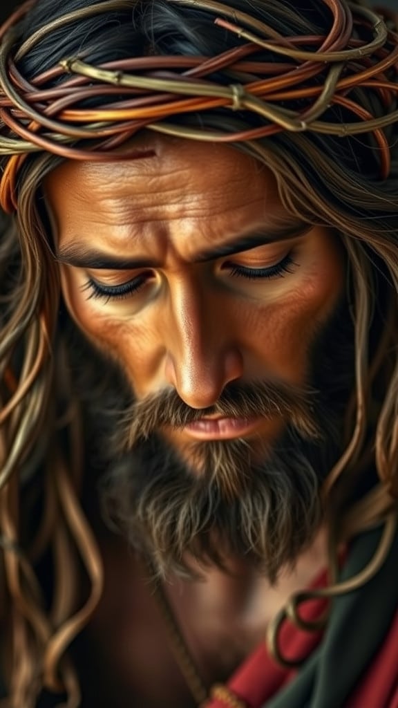 17+ Powerful Images of Jesus Wearing the Crown of Thorns