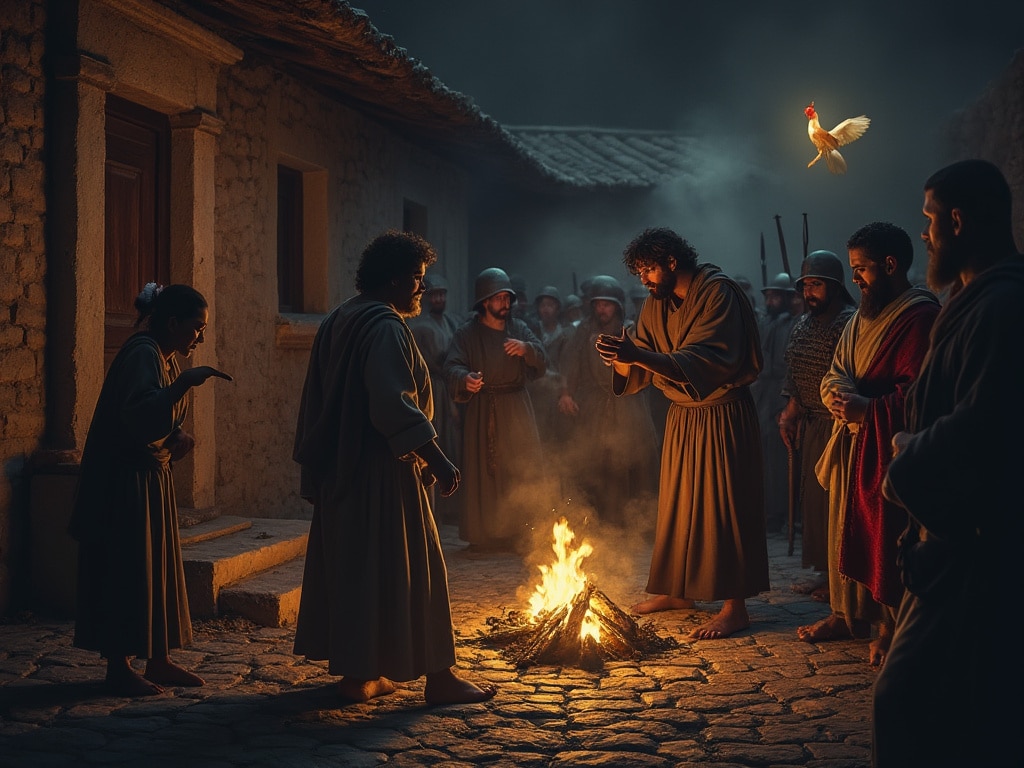 10+ Powerful Images Depicting Peter Denying Jesus