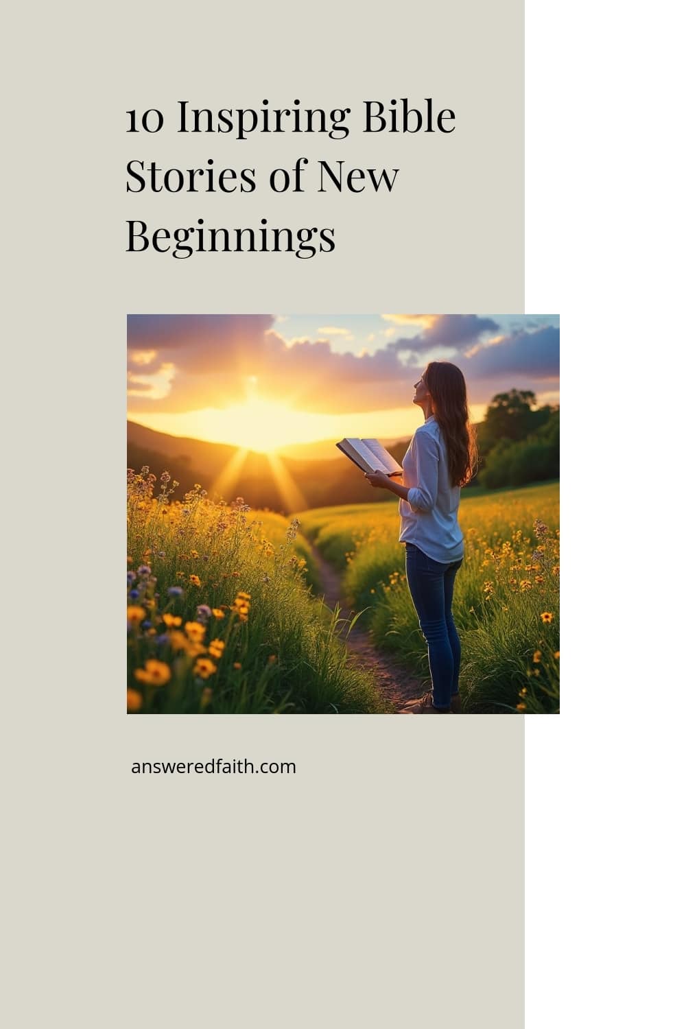 10 Inspiring Bible Stories of New Beginnings