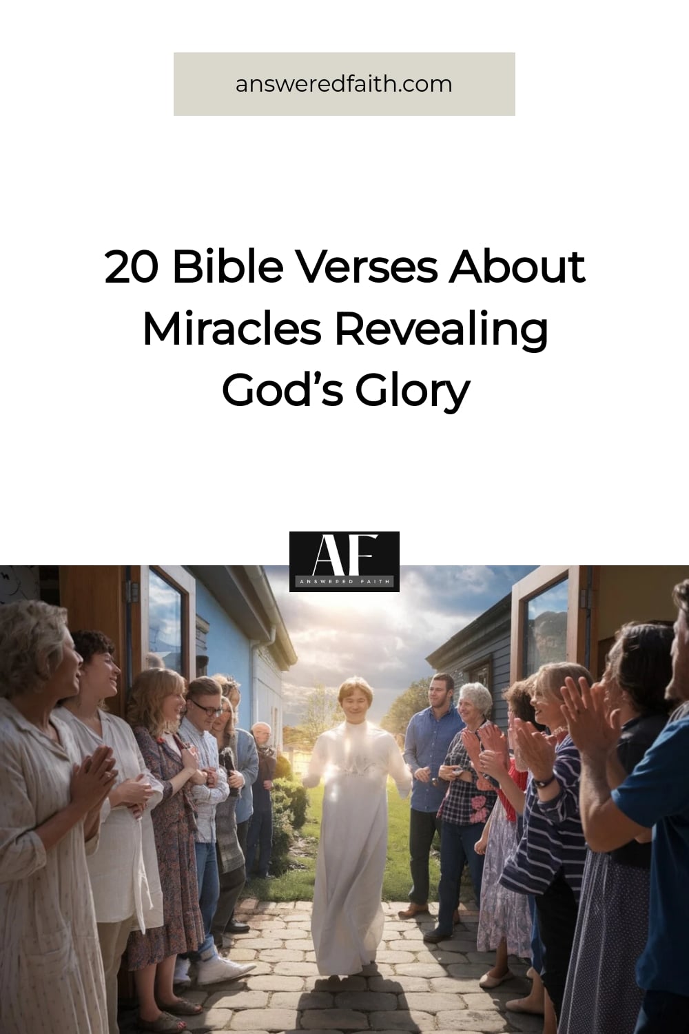 20 Bible Verses About Miracles Revealing God's Glory