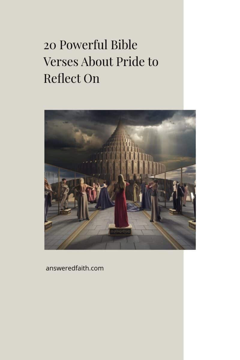20 Powerful Bible Verses About Pride to Reflect On