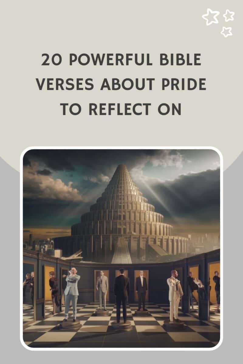 20 Powerful Bible Verses About Pride to Reflect On