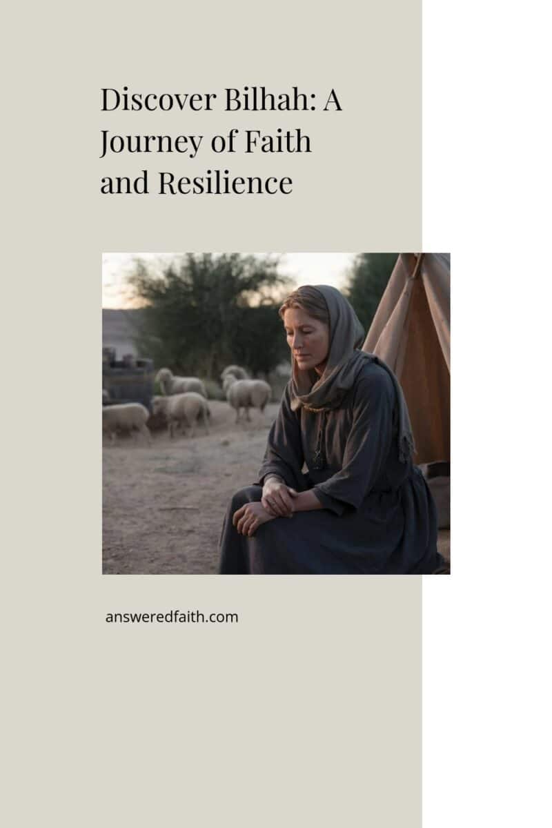 Discover Bilhah: A Journey of Faith and Resilience