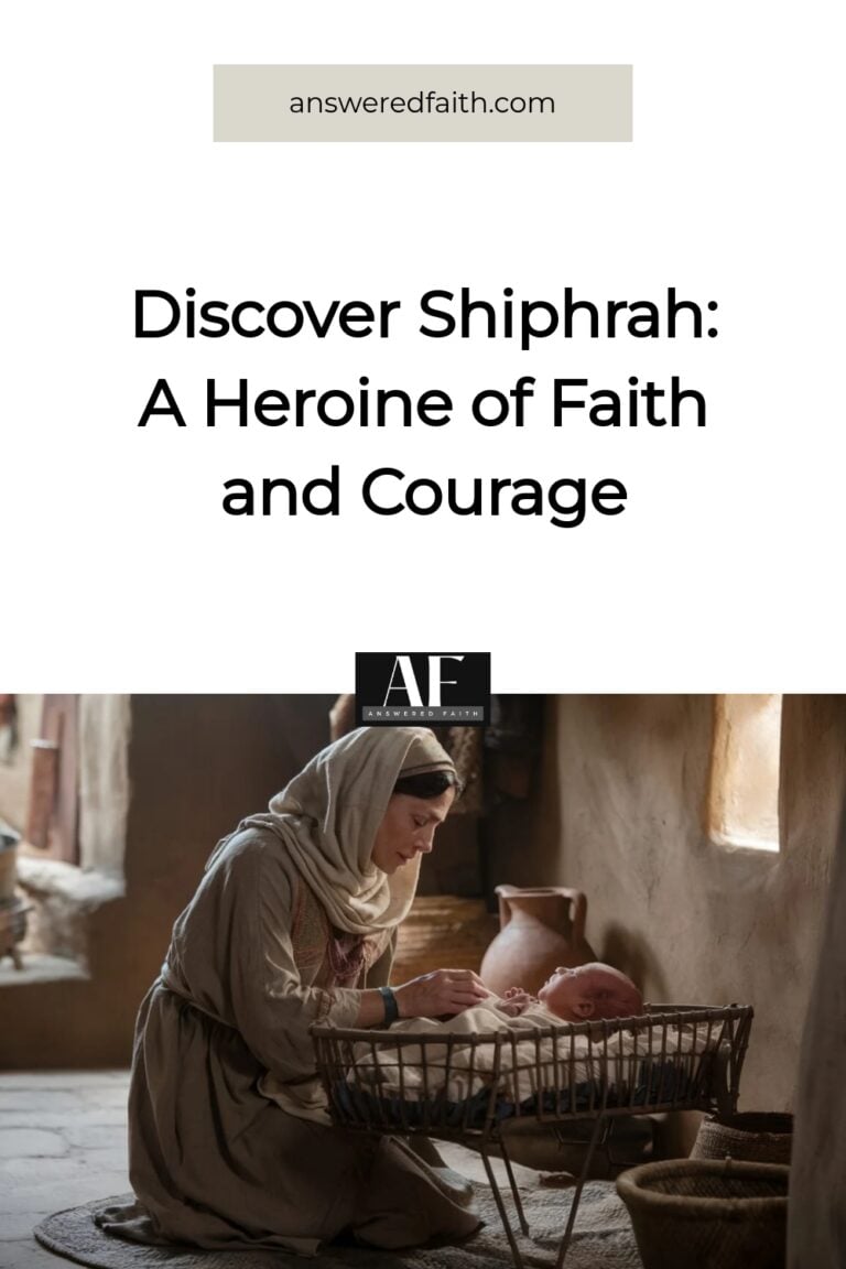 Discover Shiphrah: A Heroine of Faith and Courage