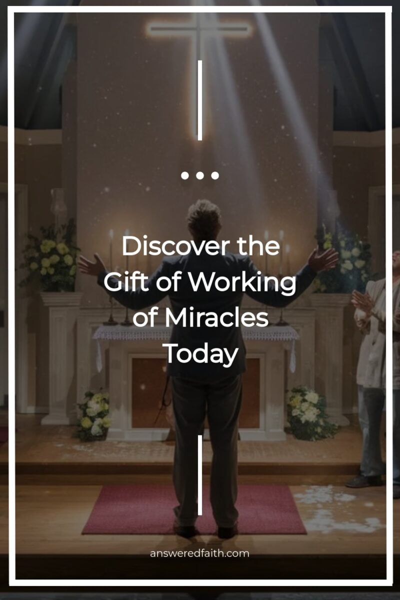 Discover the Gift of Working of Miracles Today