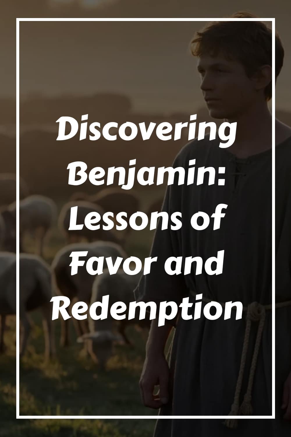 Discovering Benjamin: Lessons of Favor and Redemption