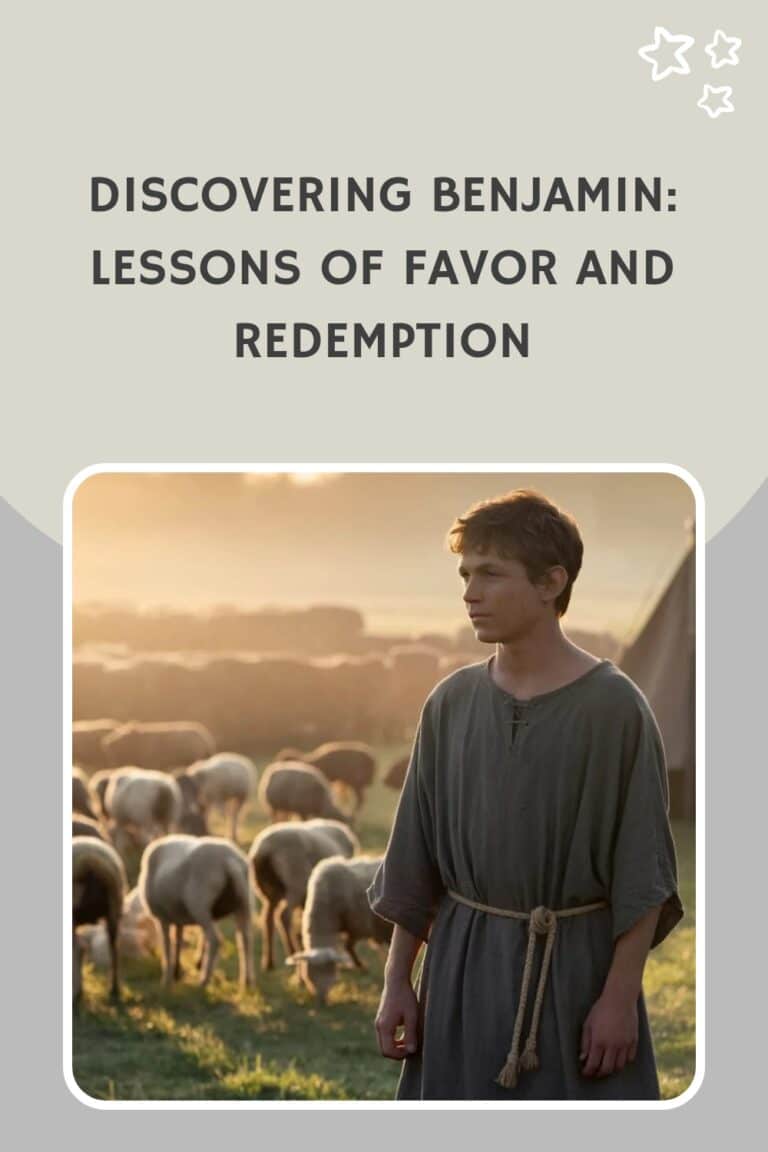 Discovering Benjamin: Lessons of Favor and Redemption
