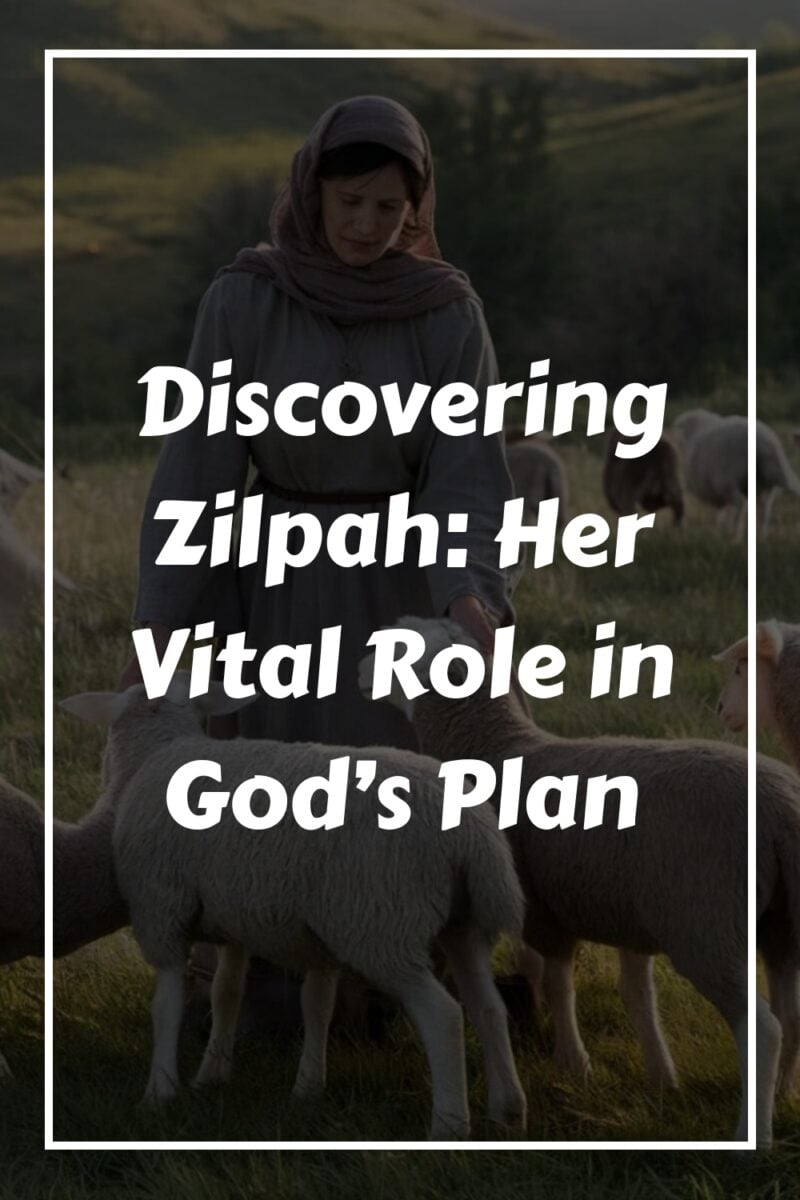 Discovering Zilpah: Her Vital Role in God’s Plan