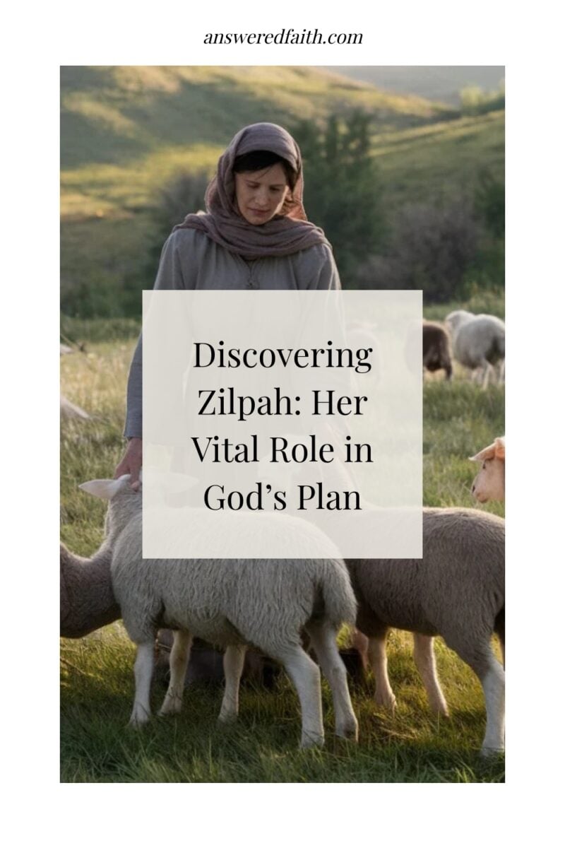 Discovering Zilpah: Her Vital Role in God’s Plan